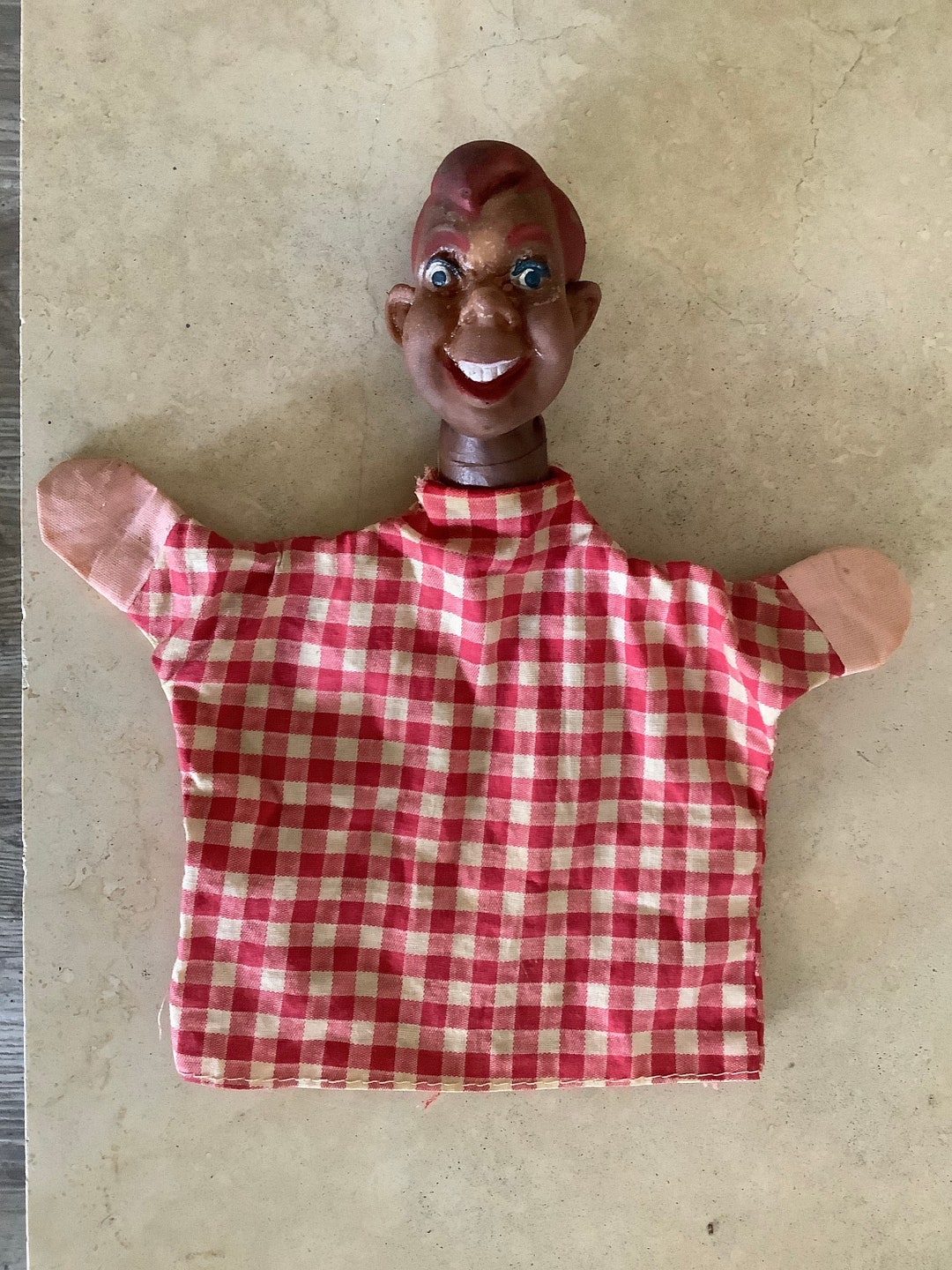 Vintage 1950s Howdy Doody Hand Puppet - Etsy