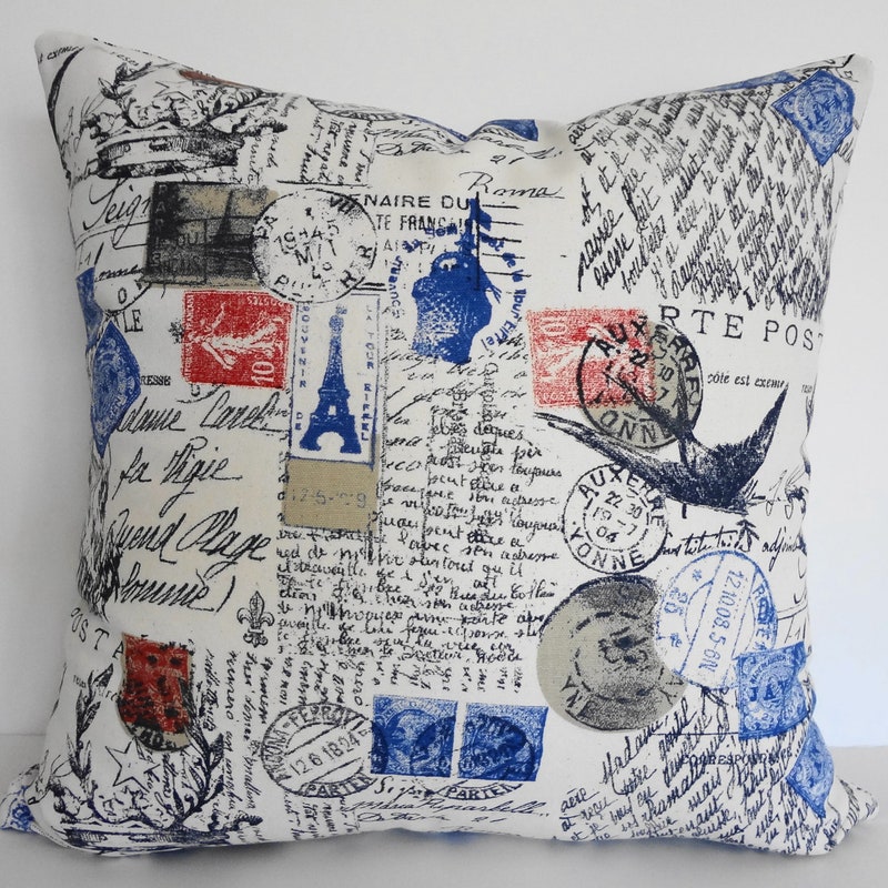 Postcard Pillow - Etsy