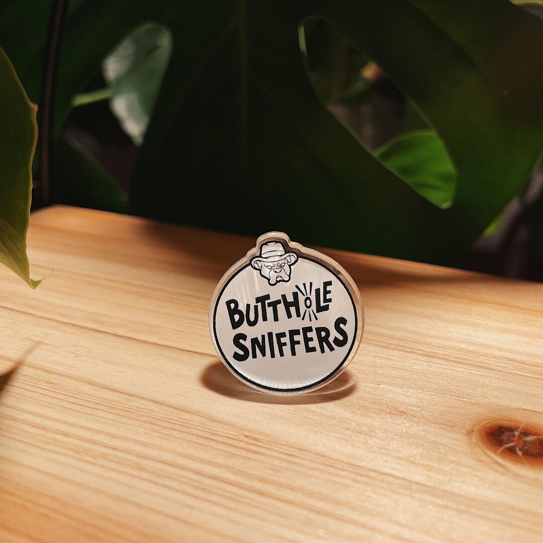 Butthole Sniffers Butthole Surfers Band Pin - Etsy