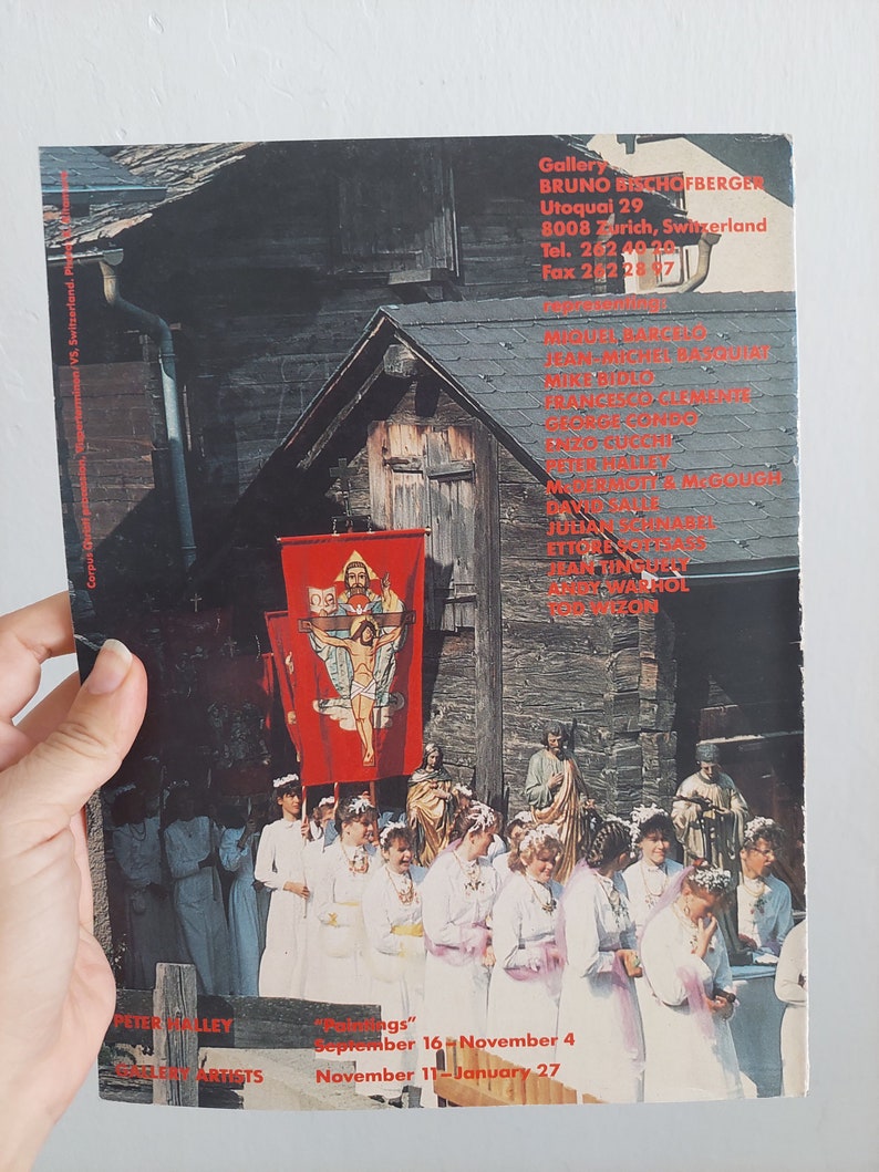 Vintage 'FLASH ART' International Magazine | 1995 | Groninger Museum ...