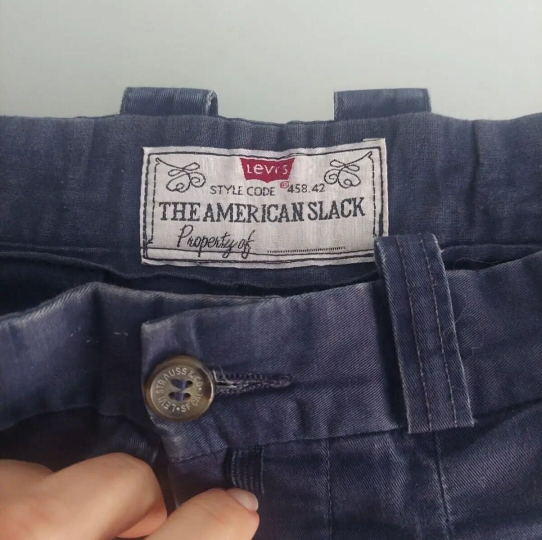 RARE LEVIS Levi's Vintage american Slacks Trousers - Etsy