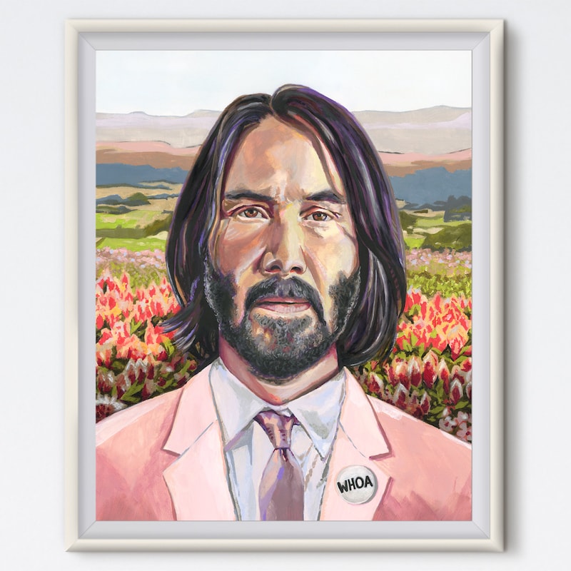 Keanu Reeves Poster - Etsy