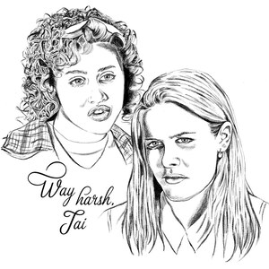 Way Harsh Tai - Clueless Shirt - Cher Horowitz Shirt - 90s Shirt ...