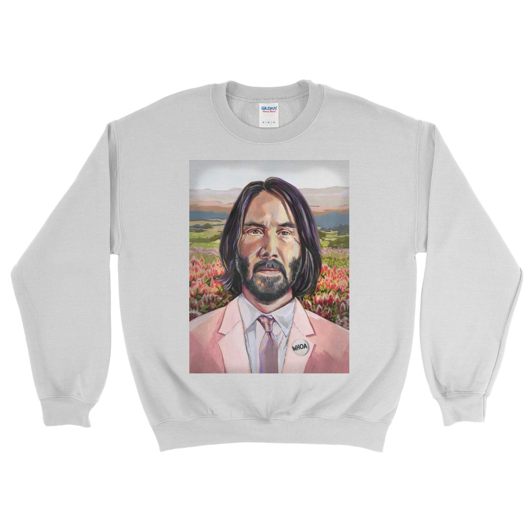 Keanu Sweatshirt - Keanu Reeves - Keanu Reeves Sweatshirt - Pop Culture ...