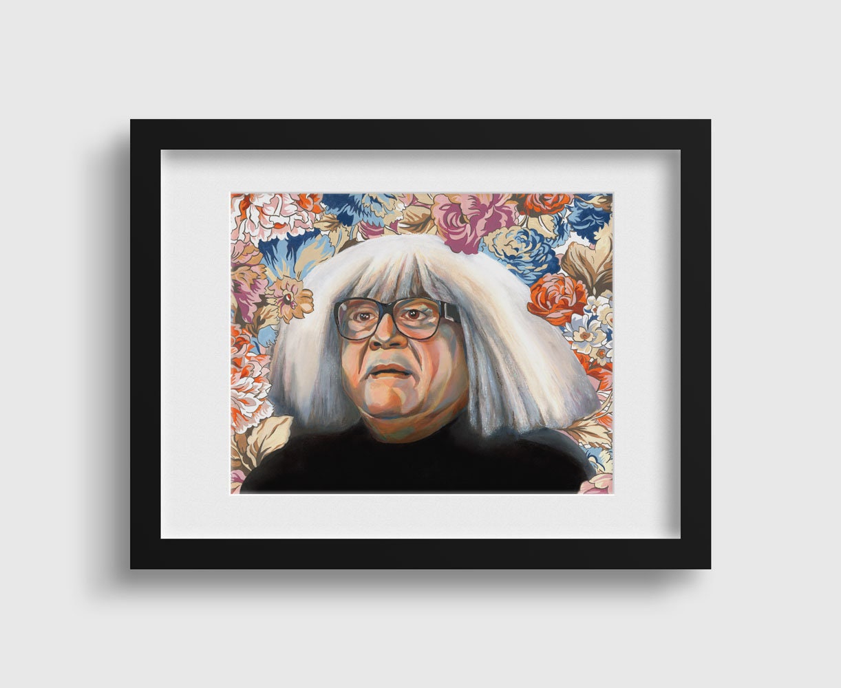 Frank Oil Painting Danny Devito Art Print It's - Etsy