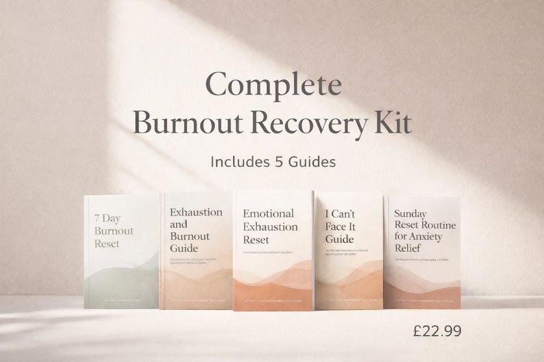 Complete Burnout Recovery Kit Bundle - Etsy