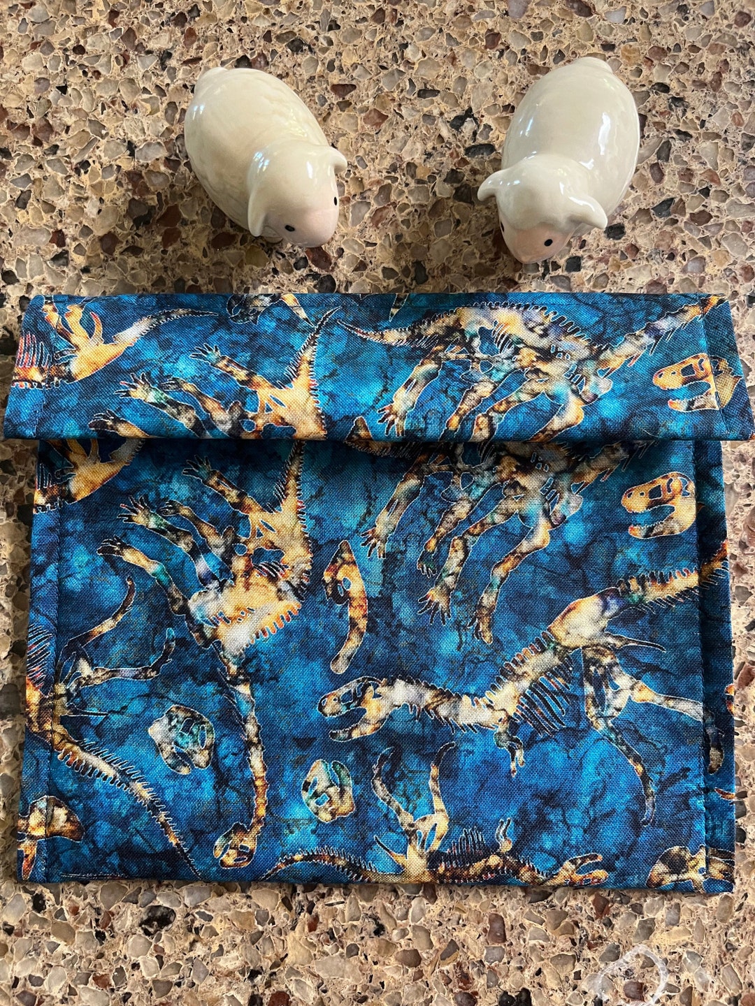 Reusable Sandwich Bag-dinosaur Fossils - Etsy