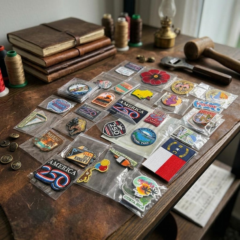 America 250 Embroidered Patch Iron on USA 1776-2026 Anniversary ...