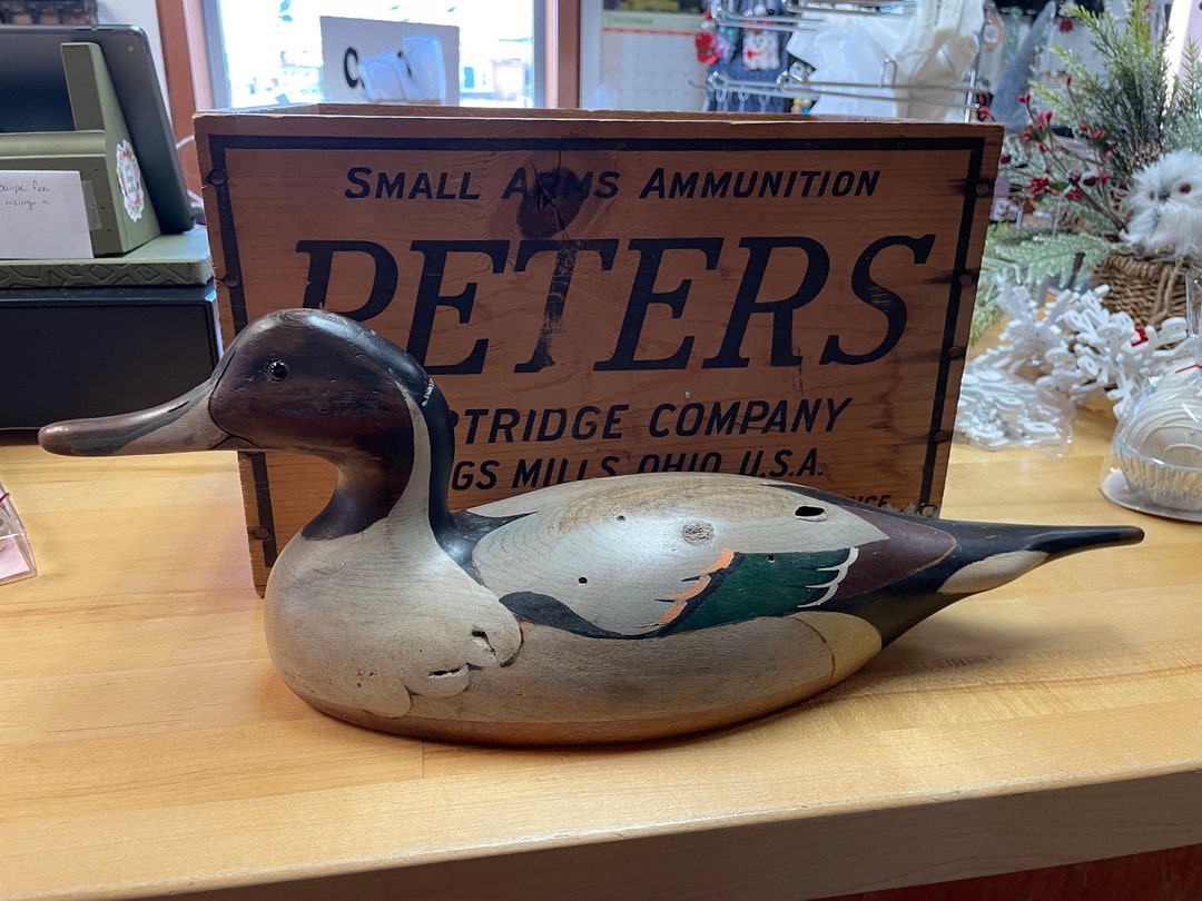 Antique Pintail Duck Decoy Drake Pintail Duck Madison Mitchell - Etsy