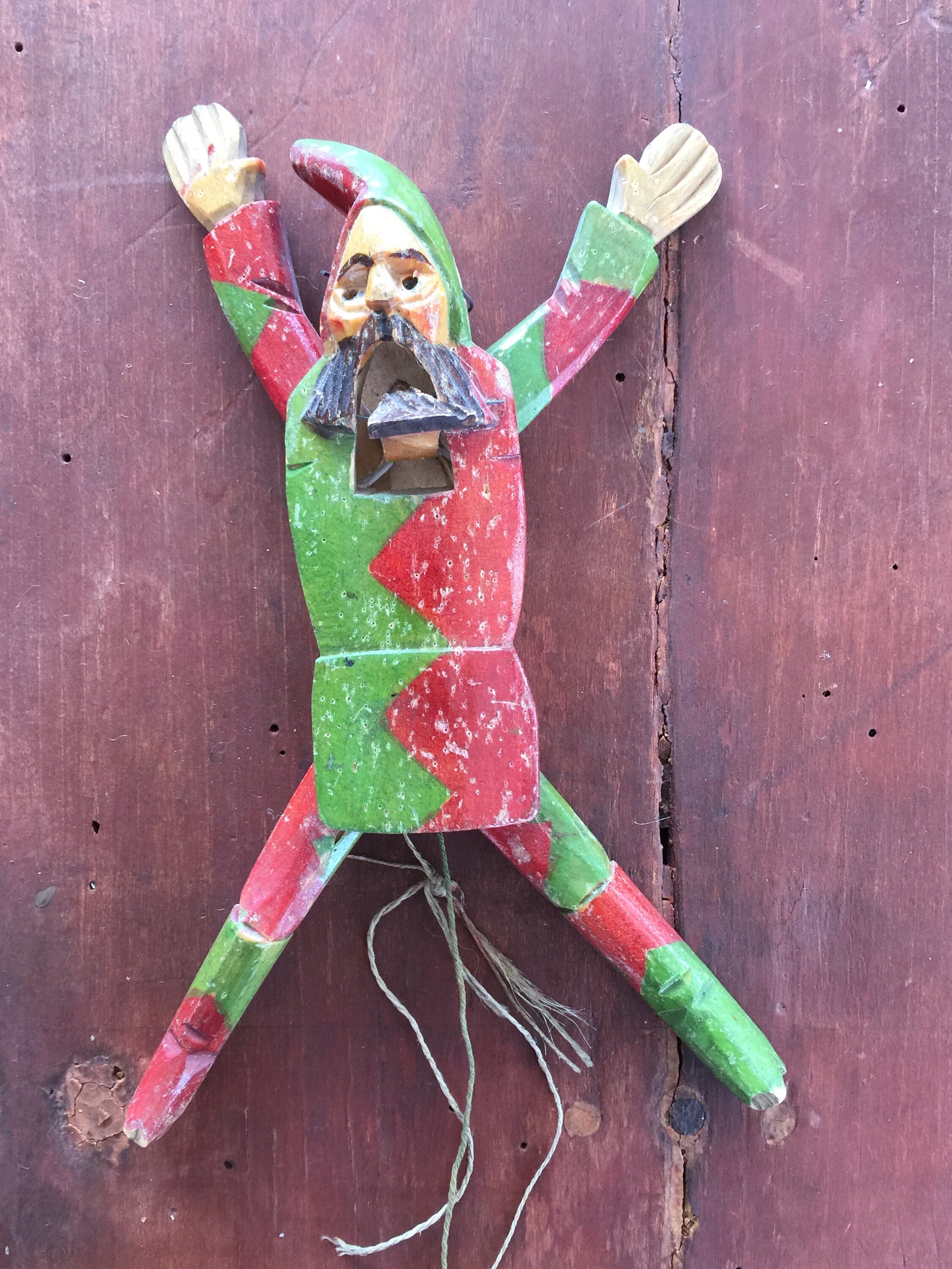 Buy Antique Jumping Jack Dwarf Elf Gnome Jumping Jack Toy Germany ...
