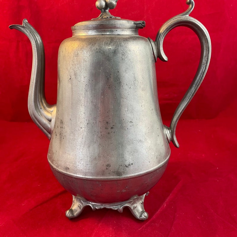 Pewter Tea Pot - Etsy