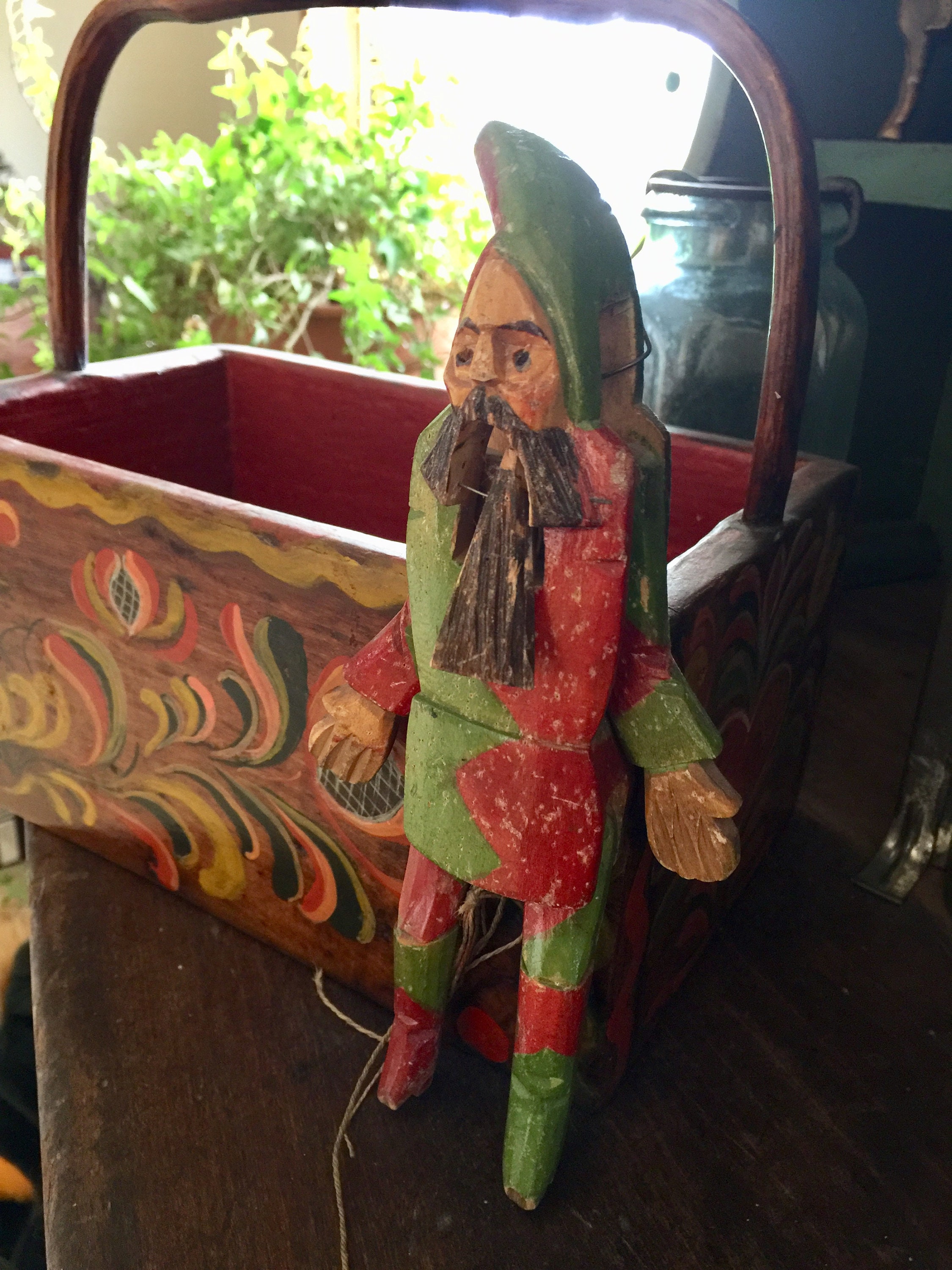 Antique Jumping Jack Dwarf Elf gnome jumping jack toy | Etsy