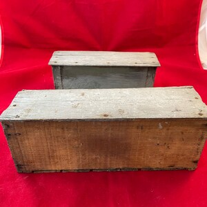 Wall Hanging Double Candle Box Primitive Lighting 1800's Farmhouse ...