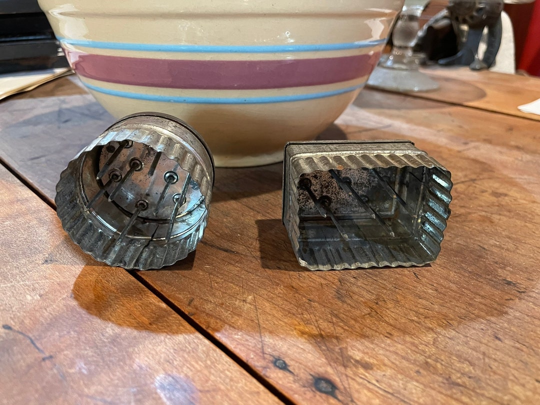 Antique Cookie Cutters: Victorian Petit Fours Biscuit Cutters - Etsy