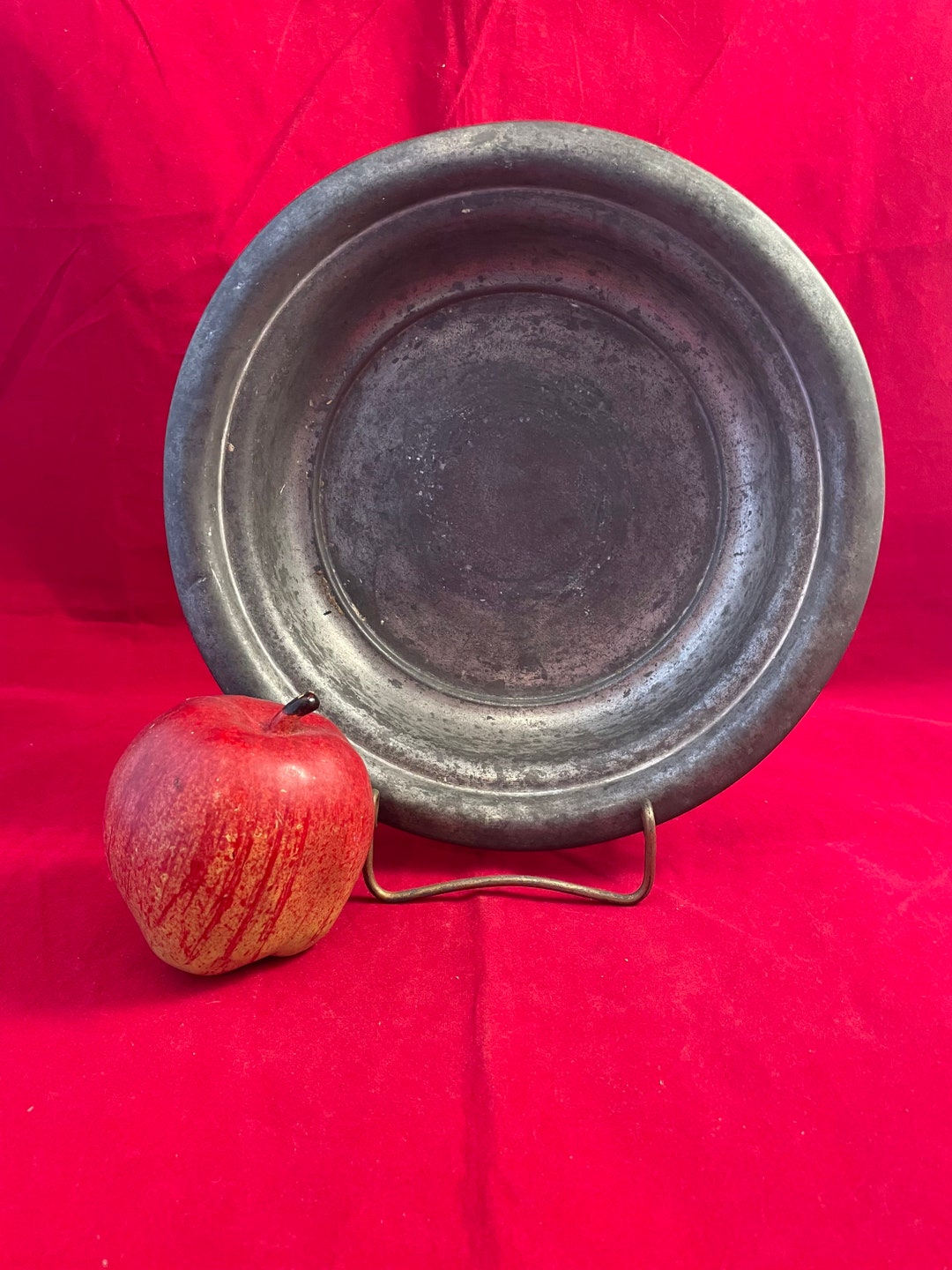 Pewter Serving Bowl Pilgrim Pewter Pewter Centerpiece Fruit Bowl ...