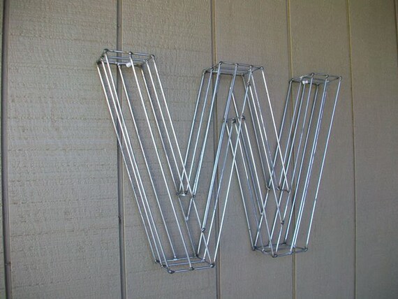 Wire Letter Topiary Frames - Etsy UK
