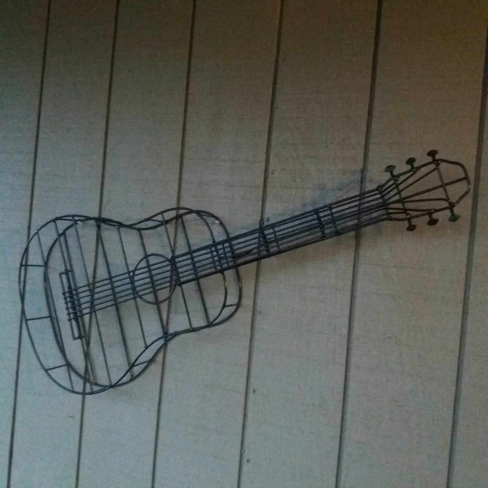 Guitar Full Size Wire Wall Art - Etsy