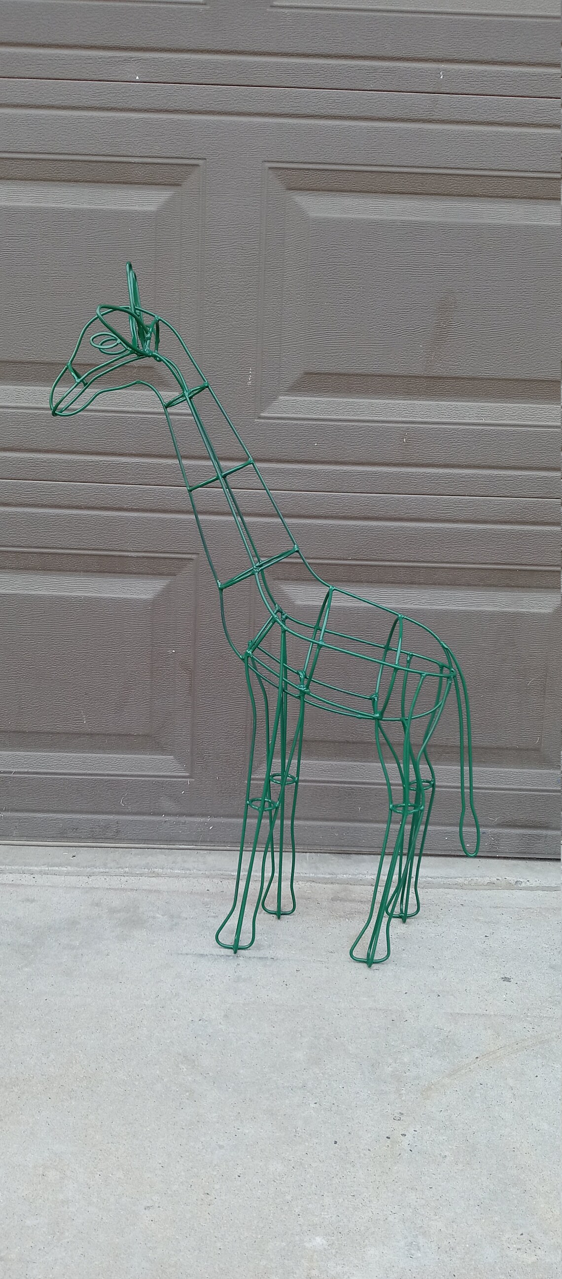 Giraffe Topiary Frame 32 Tall - Etsy