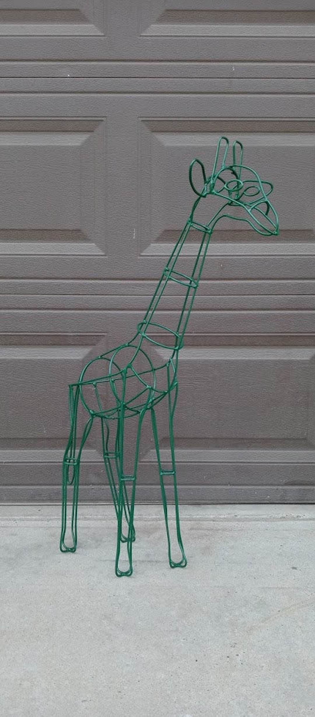 Giraffe Topiary Frame 32 Tall - Etsy