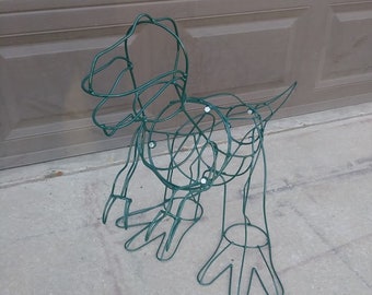 T Rex Topiary Frame - Etsy