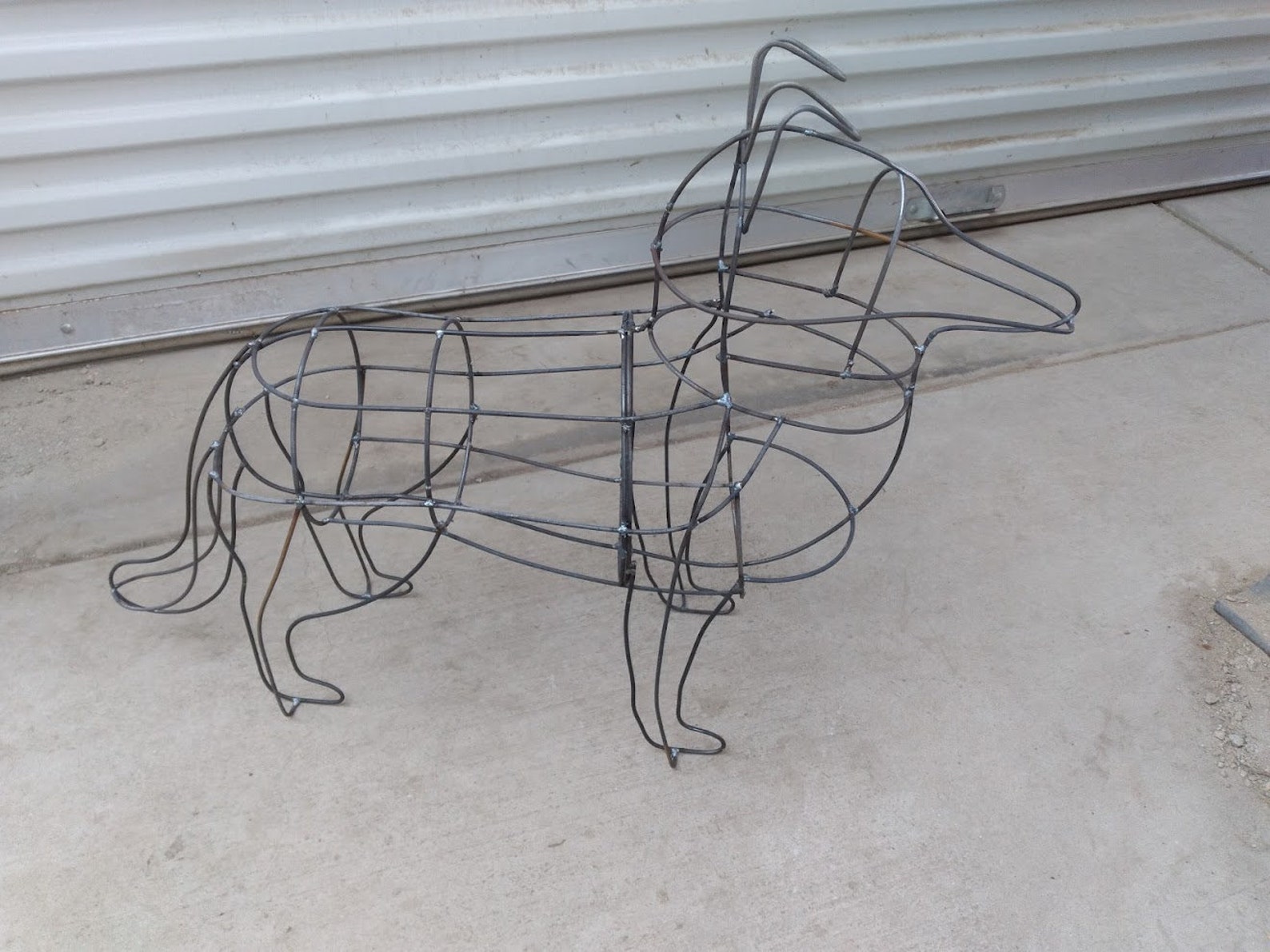 Collie Dog Topiary - Etsy