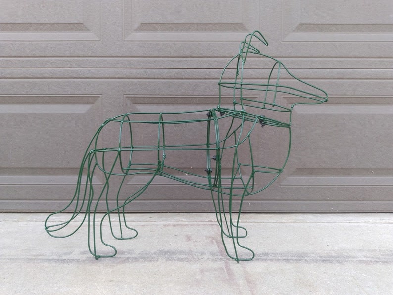 Collie Dog Topiary - Etsy