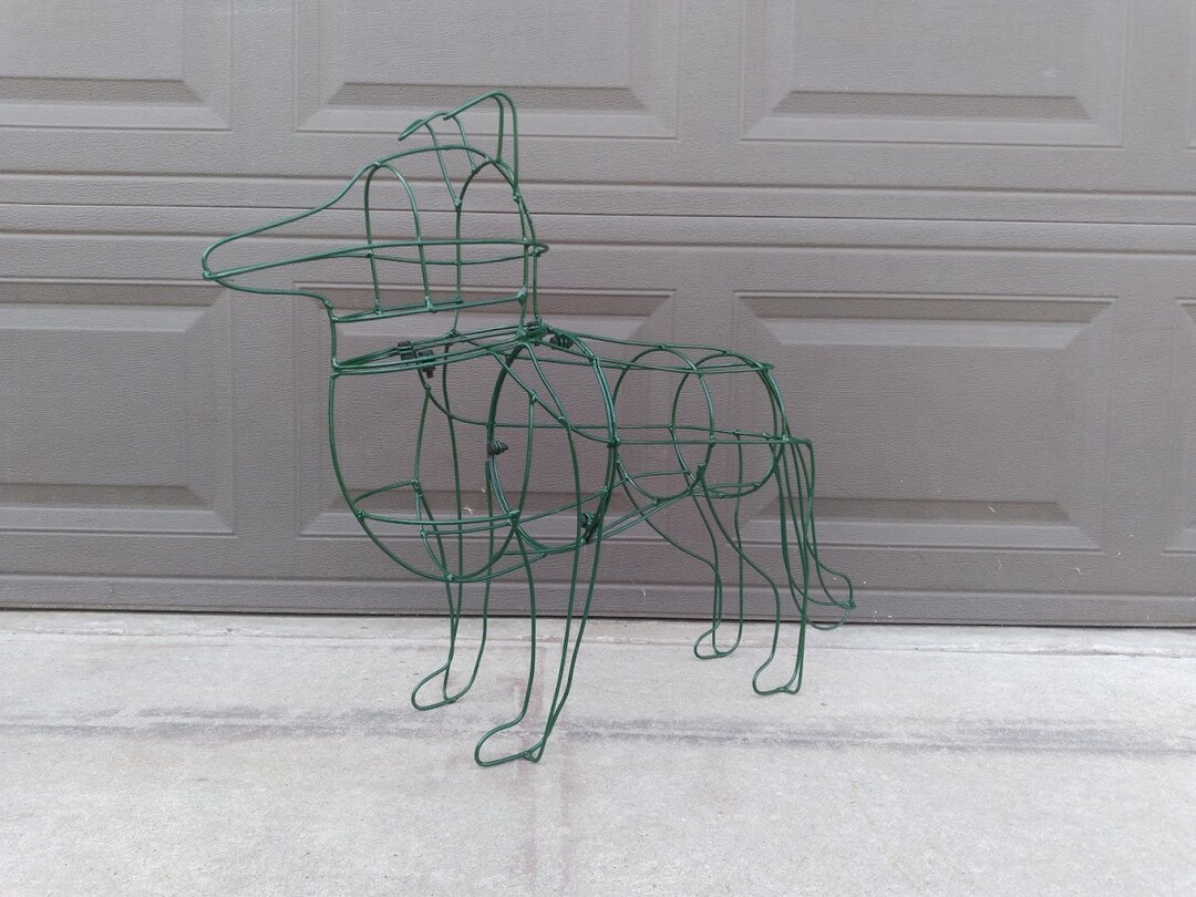 Collie Dog Topiary - Etsy