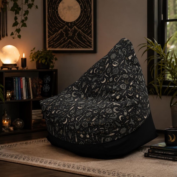 Gothic Bean Bag - Etsy UK