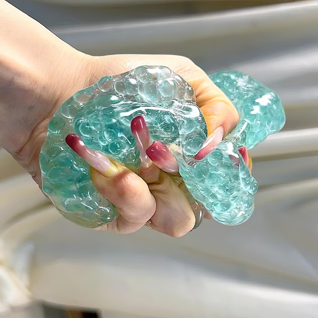 Glass Ball Fidget Toy: Sensory Stress Relief Gel Ball - Etsy