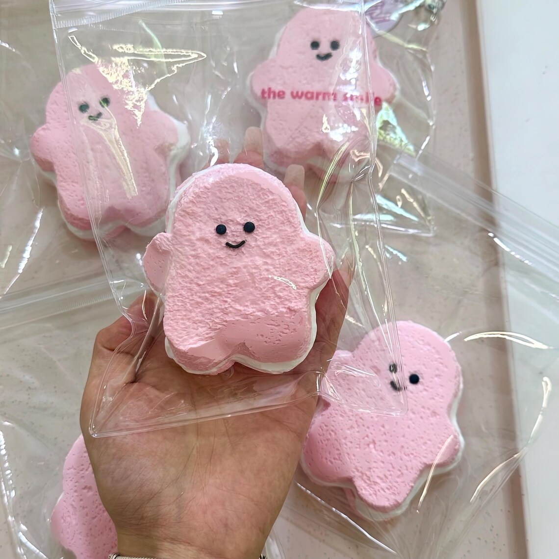 Gingerbread Man Taba Squishy Toy, Soft Stress Relief Toy, Unique Fun ...