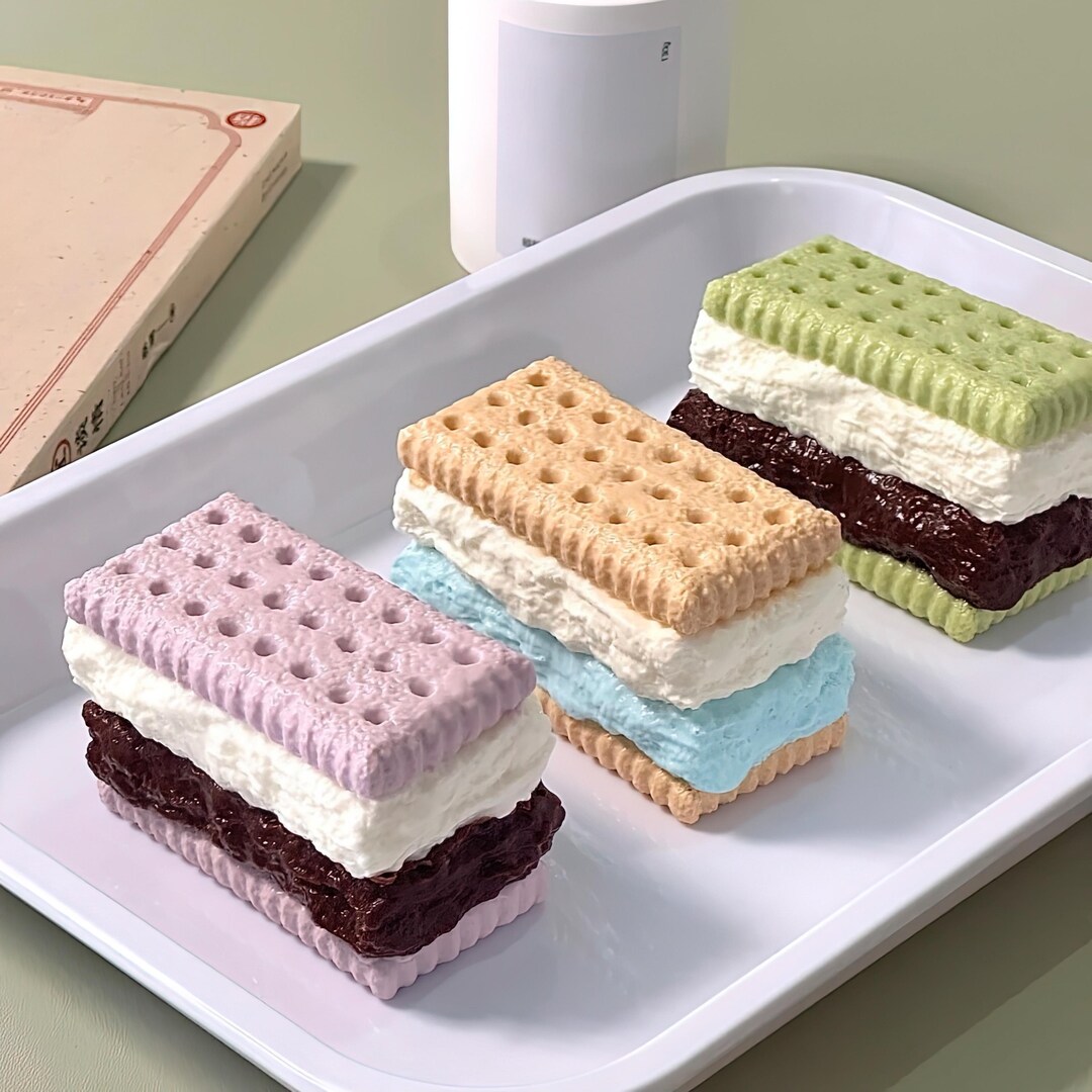 Soda Crackers Taba Squishy Toy, Soft Stress Relief Toy, Unique Fun Gift ...