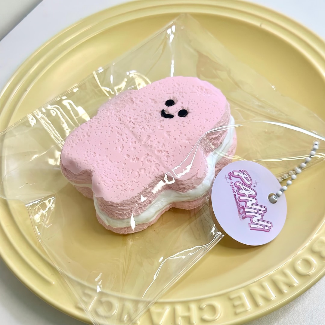 Gingerbread Man Taba Squishy Toy, Soft Stress Relief Toy, Unique Fun ...