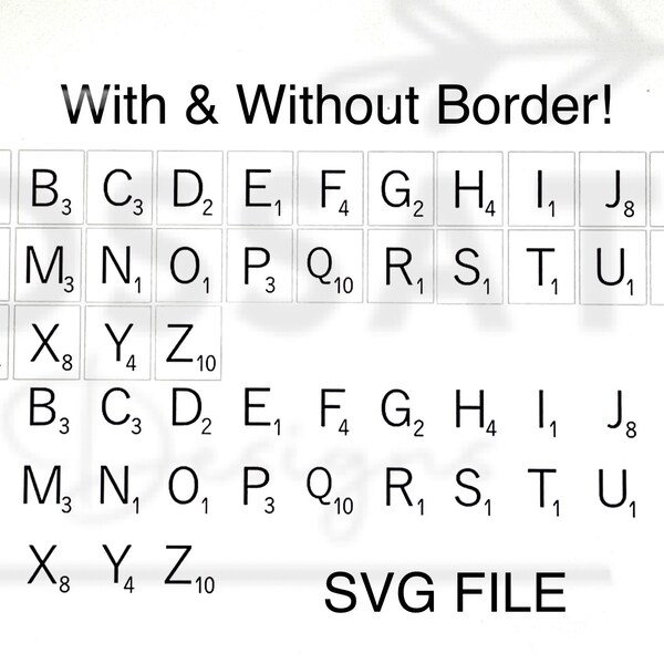 Wall Scrabble Board - Etsy