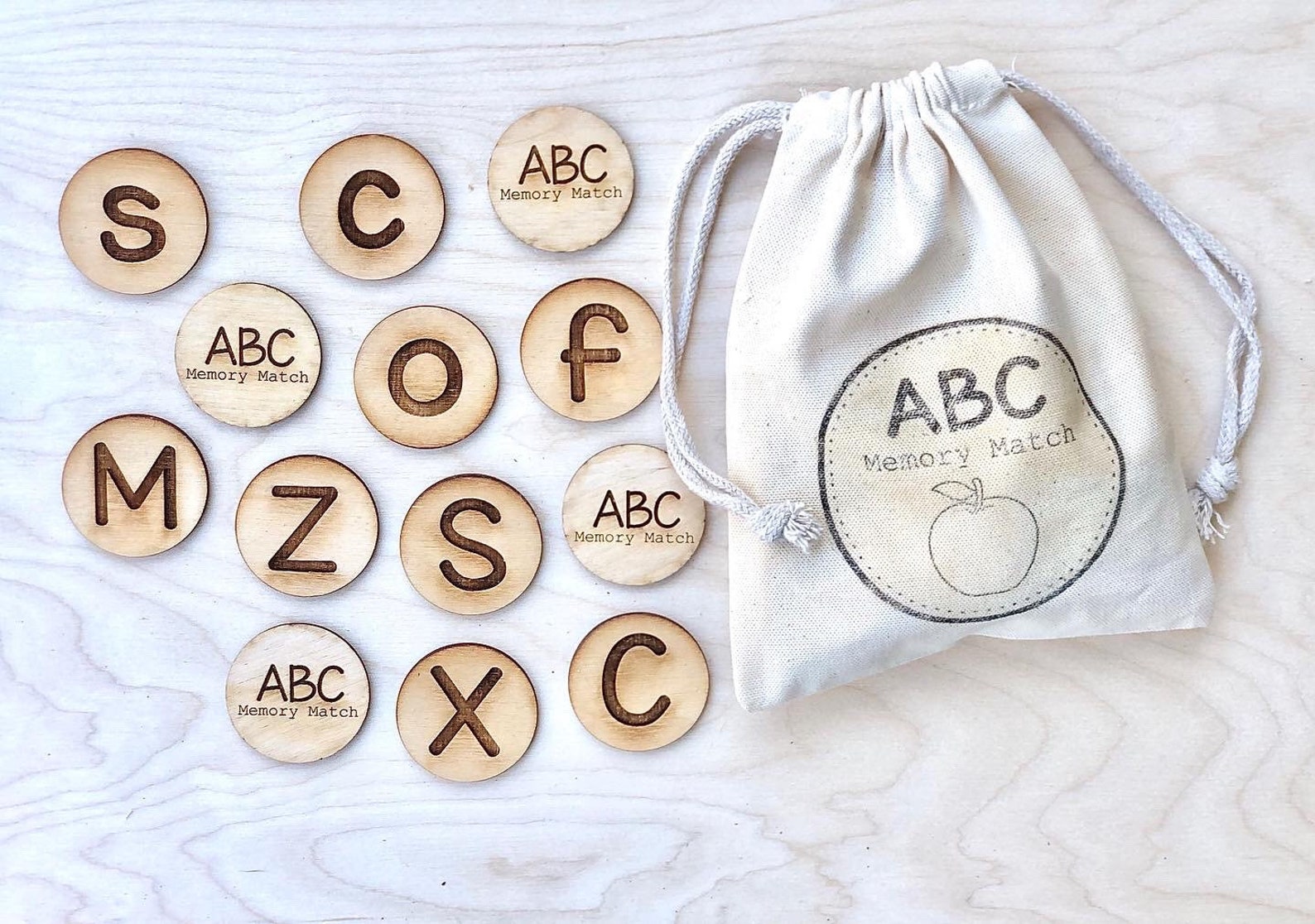 Alphabet Memory Match Matching Game Svg - Etsy