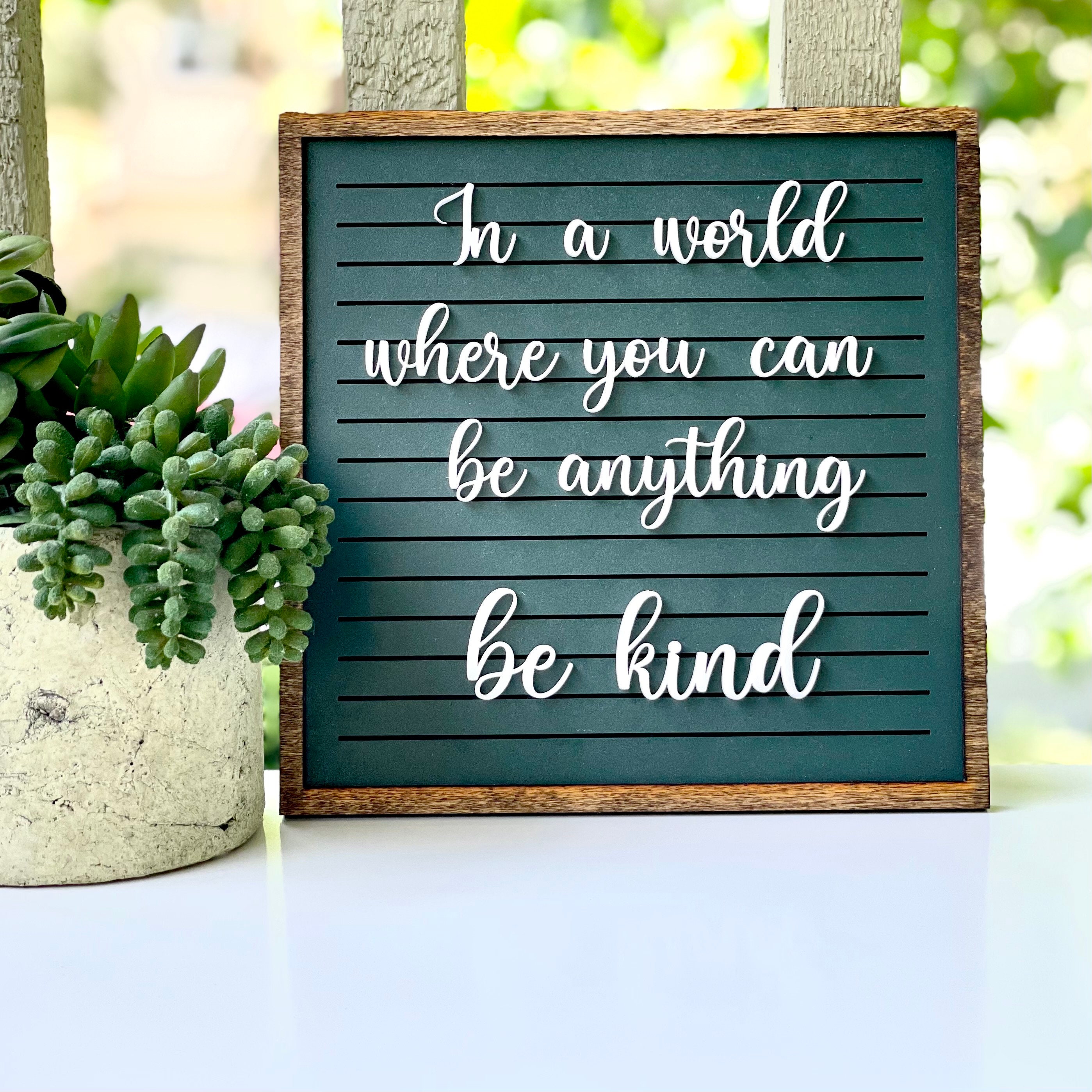 Letter Board 8x8 Svg Digital File Glowforge - Etsy
