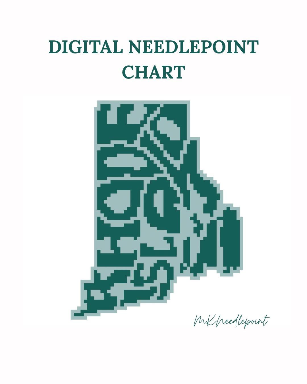 Rhode Island - Needlepoint Chart - Instant Download - Etsy