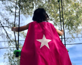 Custom Kid's Cape Handmade and Reversible - Etsy