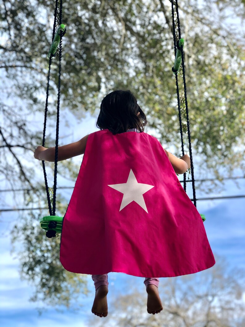 Custom Girl's Cape Handmade and Reversible - Etsy