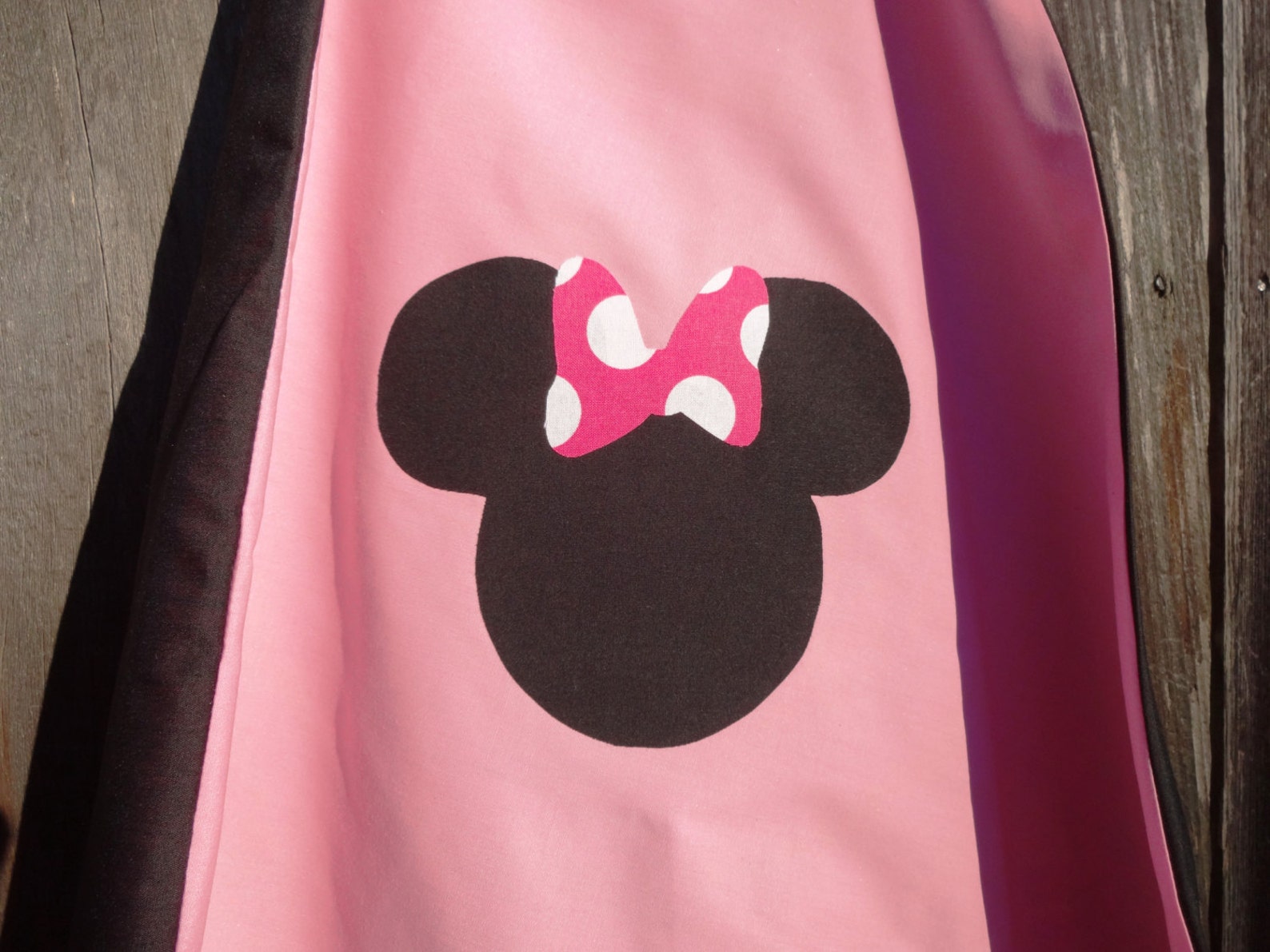 Mickey and Minnie Cape - Handmade and Reversible - Etsy