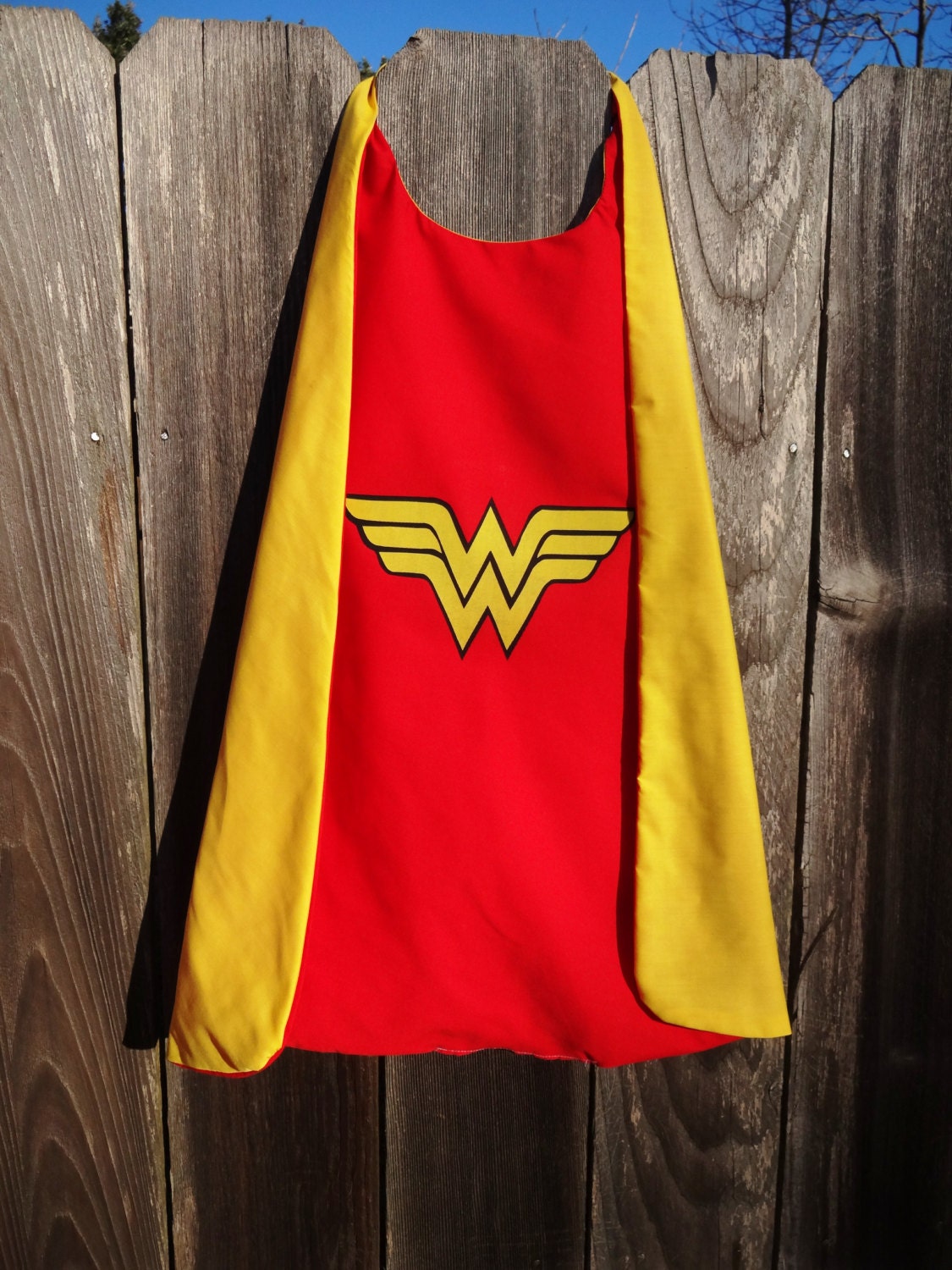 Wonder Woman Cape Handmade and Reversible | Etsy