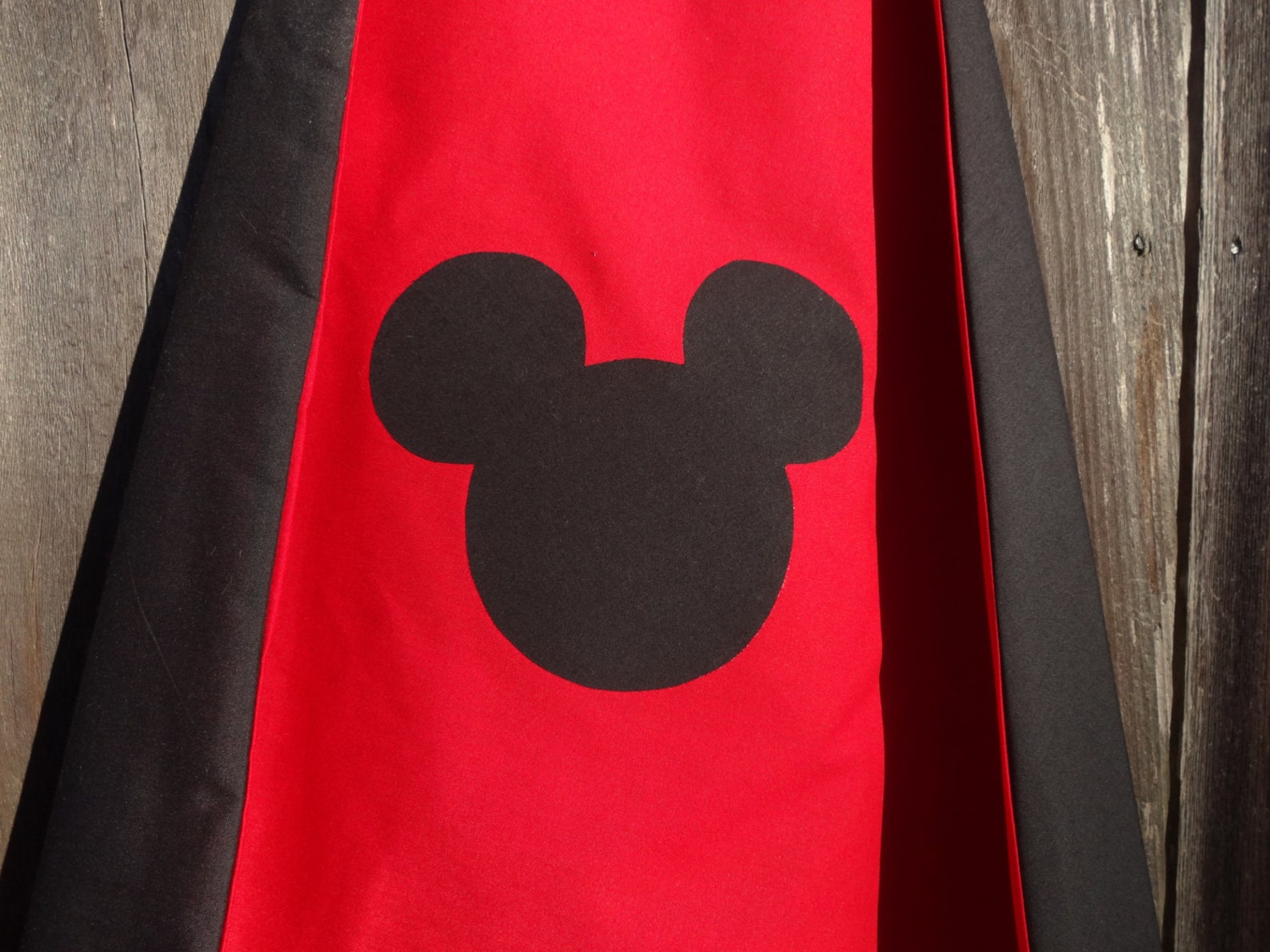 Mickey and Minnie Cape - Handmade and Reversible - Etsy