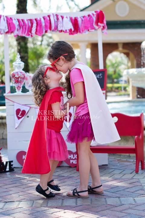 Custom Valentine's Day Heart Cape Handmade and - Etsy