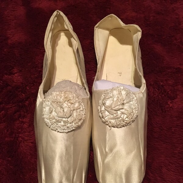 Antique Silk Shoes - Etsy