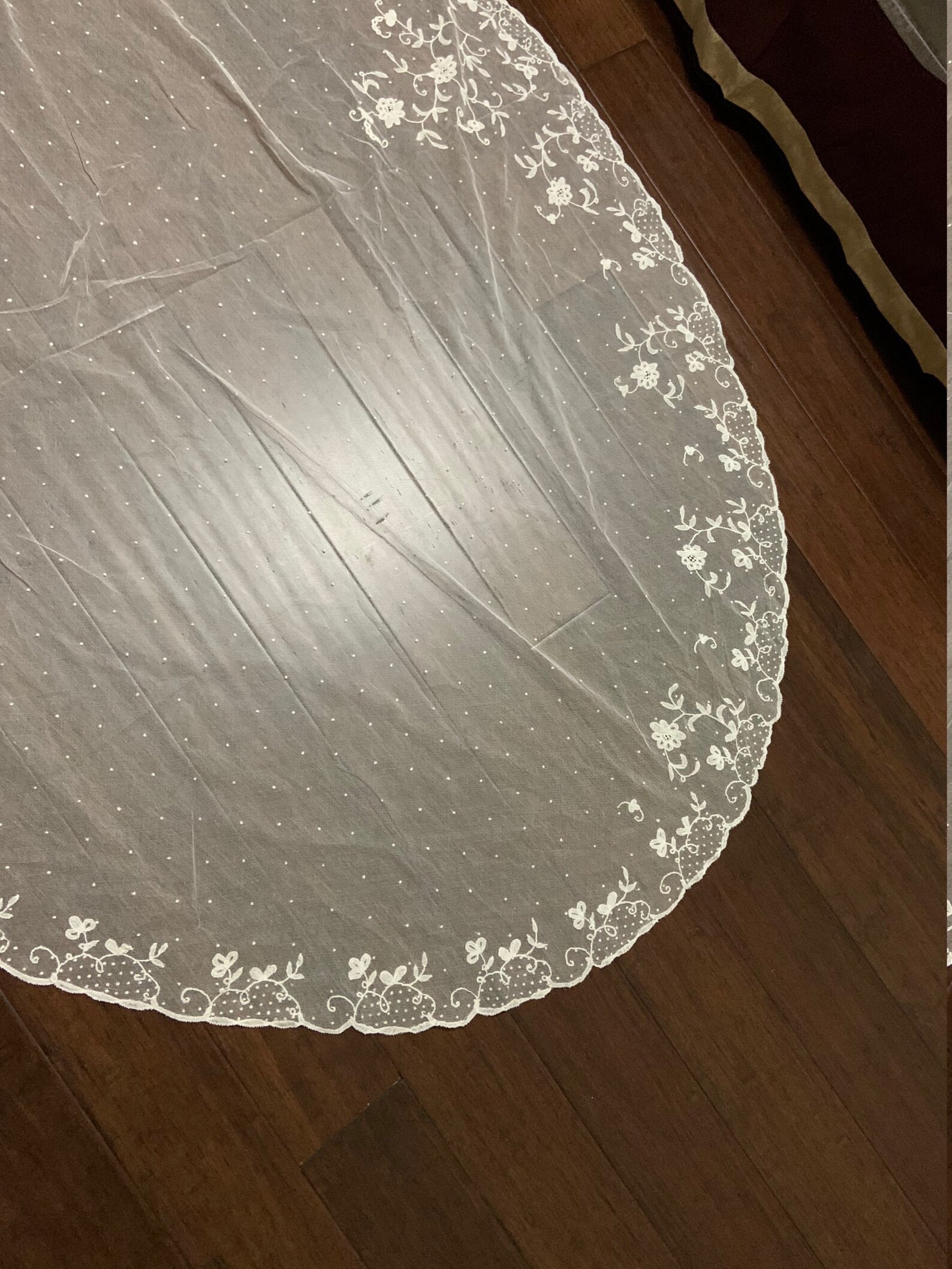Splendid Ballet Length Princess Lace Wedding Veil - Etsy