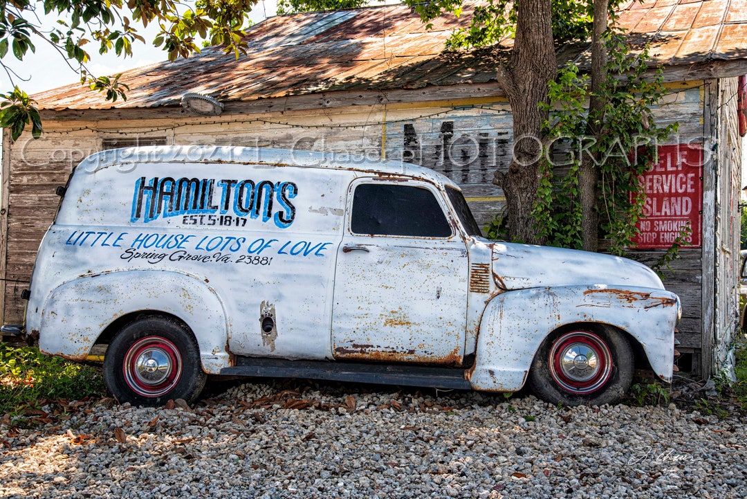 53 Chevy Panel Truck II - Etsy