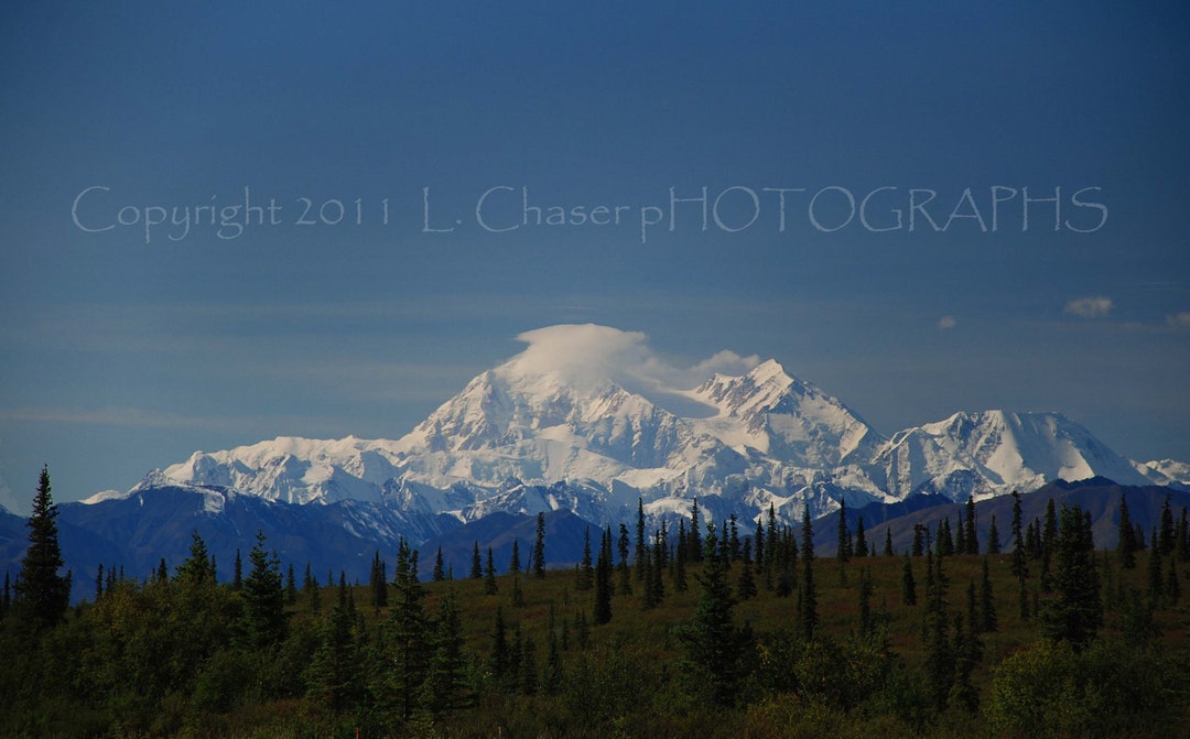 Denali Mountain Print, Alaska Landscape Photography - Etsy