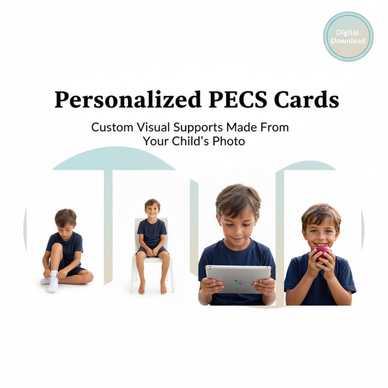 Pecs Card - Etsy UK
