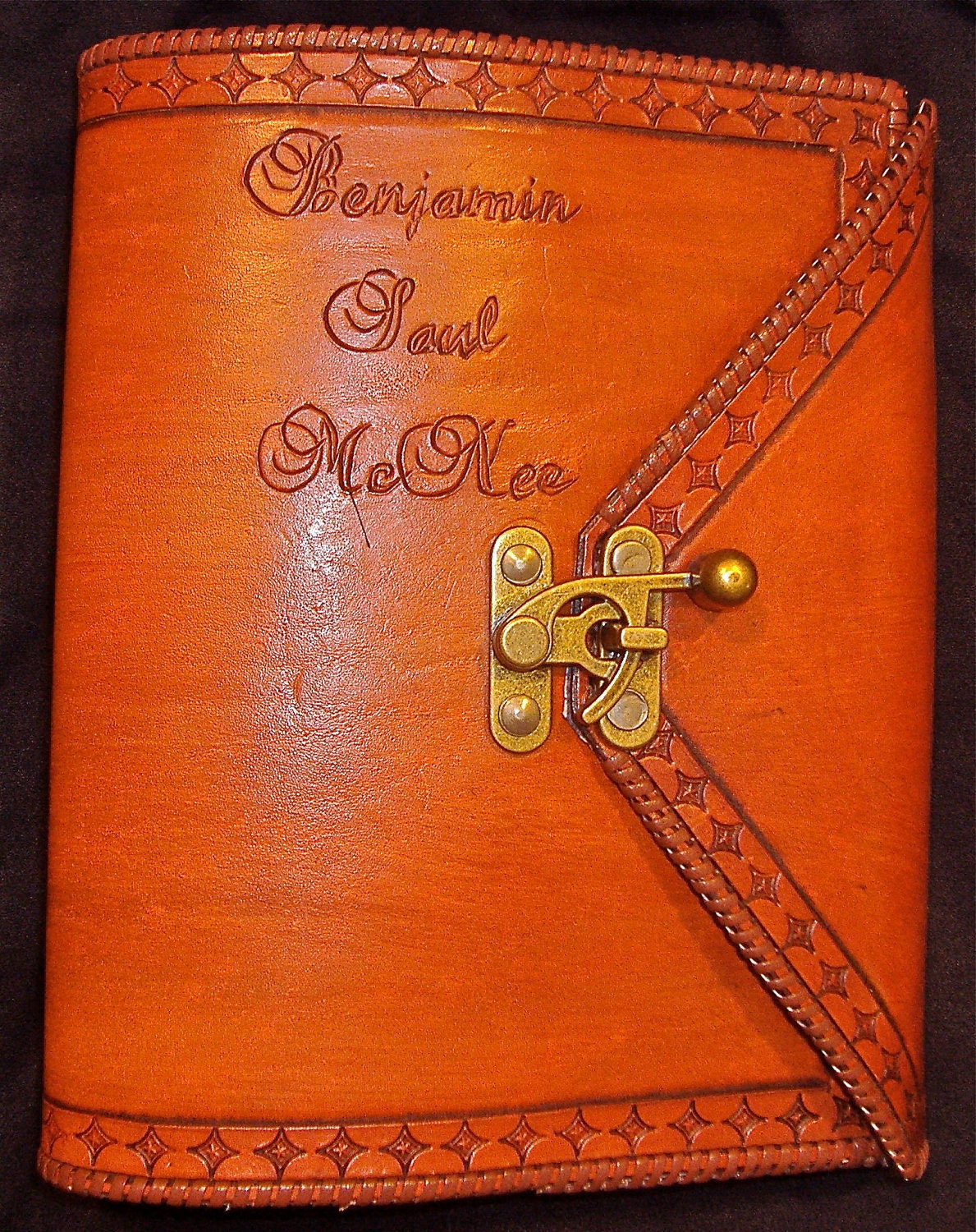 Aa Leather Book Holder