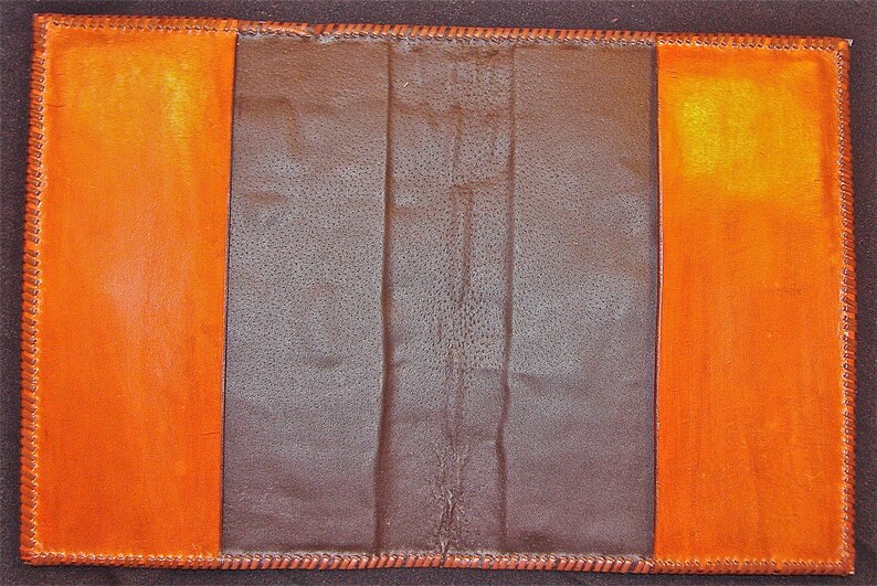 Single AA Big Book Leather Cover - Etsy