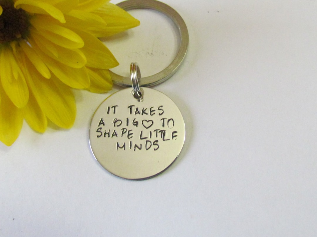 TEACHER KEYCHAIN •SMILES •keychains • Graduation Gift• Preschool ...